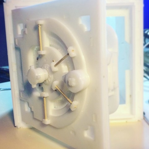 Download STL file Mechanical safe with coded lock • 3D print model ・ Cults