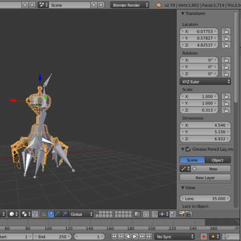 Download 3D printing models Sentinel robot - Rawly ・ Cults