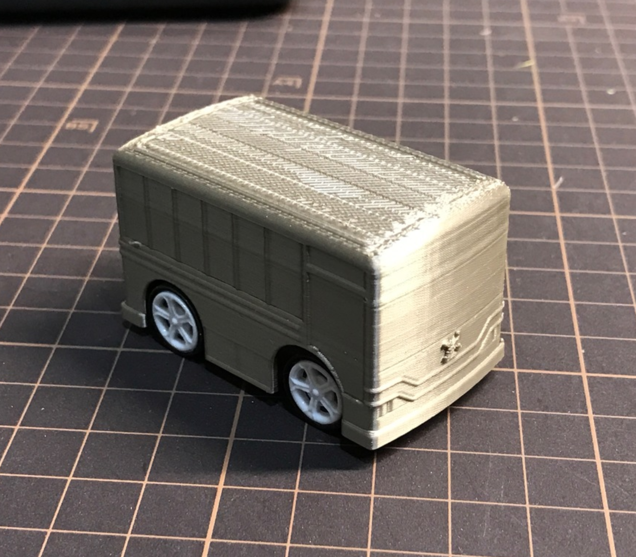 Download free STL file Bus pull-back car toy • 3D printable model ・ Cults