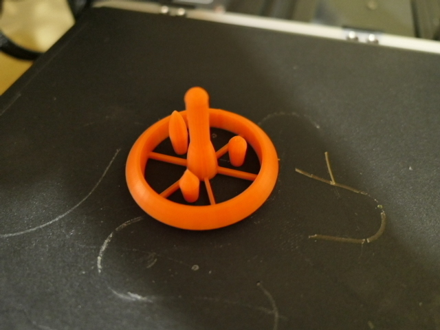 Free STL file Spinning top - up to 1min spinning time - easy print no ...
