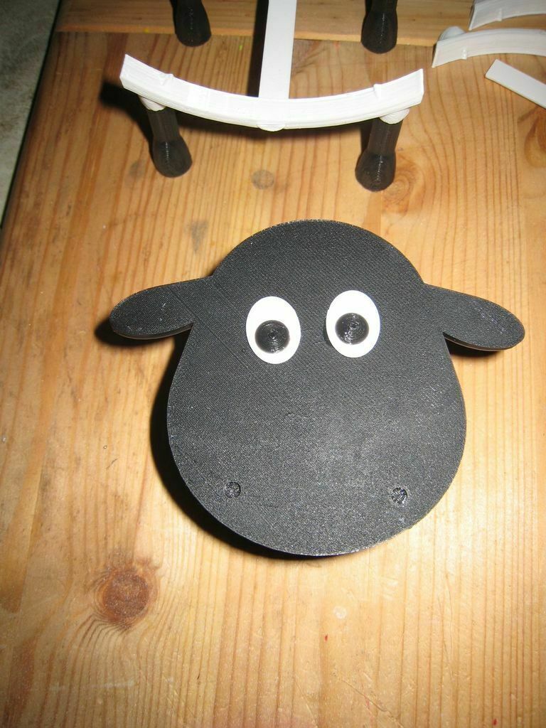 Free STL file Sheep Toiletpaper-Roll decoration 🐑・3D printing template ...