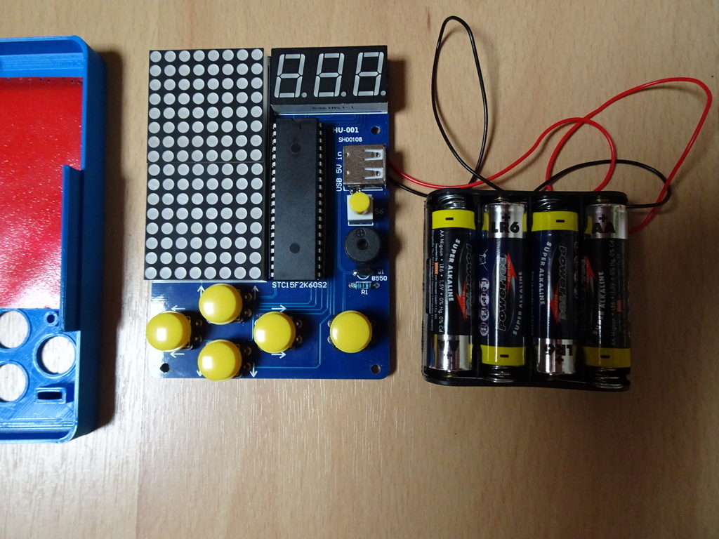 Free 3D file Case for 4-1 Retro Game Console Kit HU-001 SH00108・Design ...