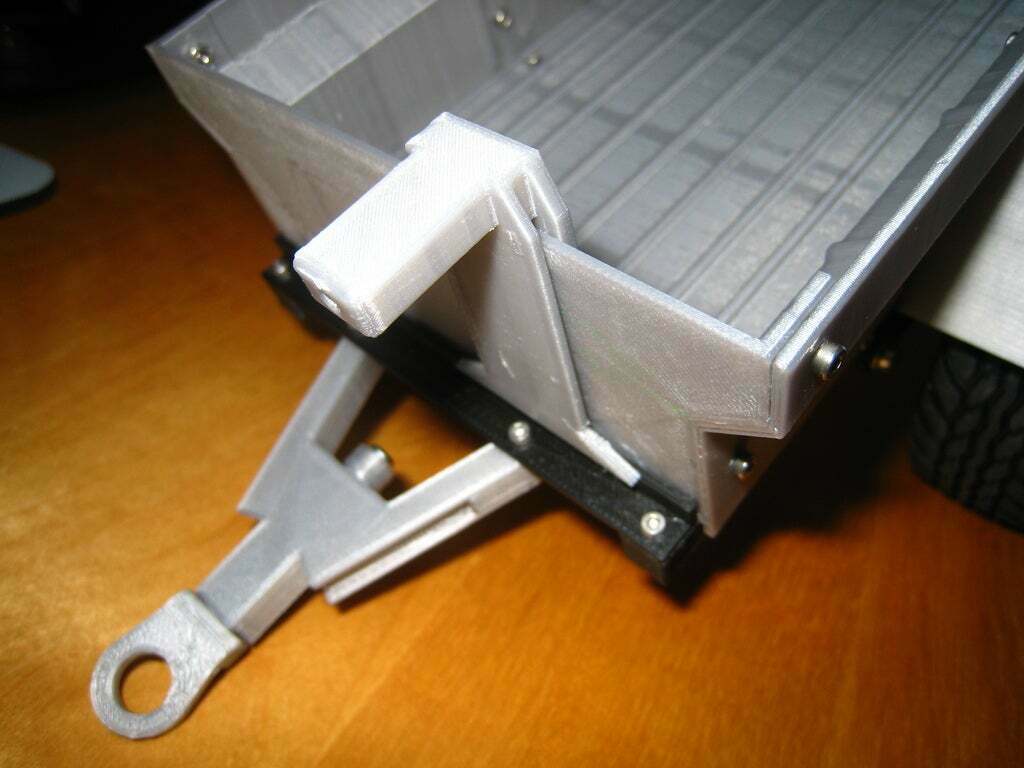 Free STL file Spare Tire Holder for M416 Trailer・3D printable design to ...