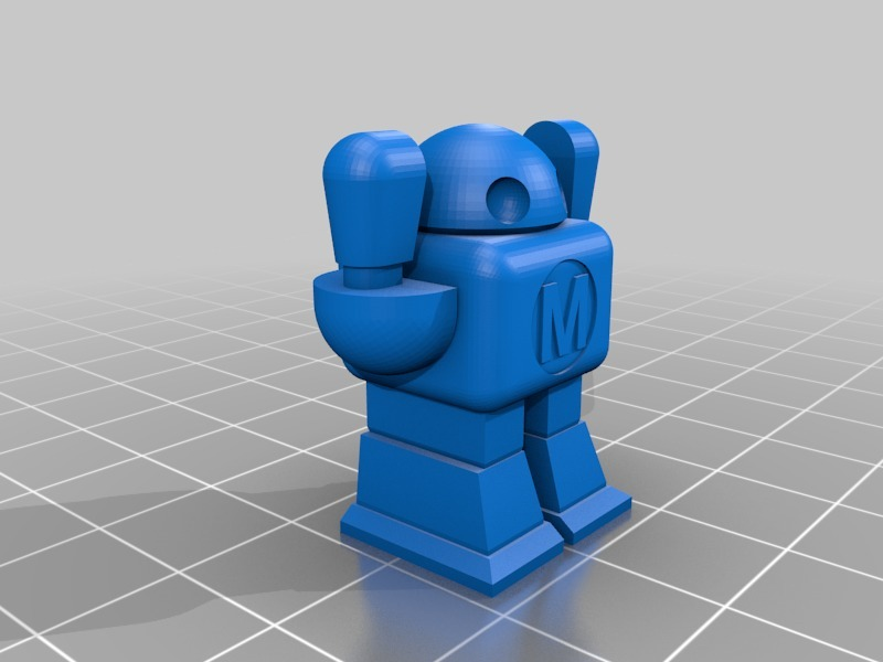 Free 3D file Maker Faire Robot with posable arms 🤖・3D print design to ...