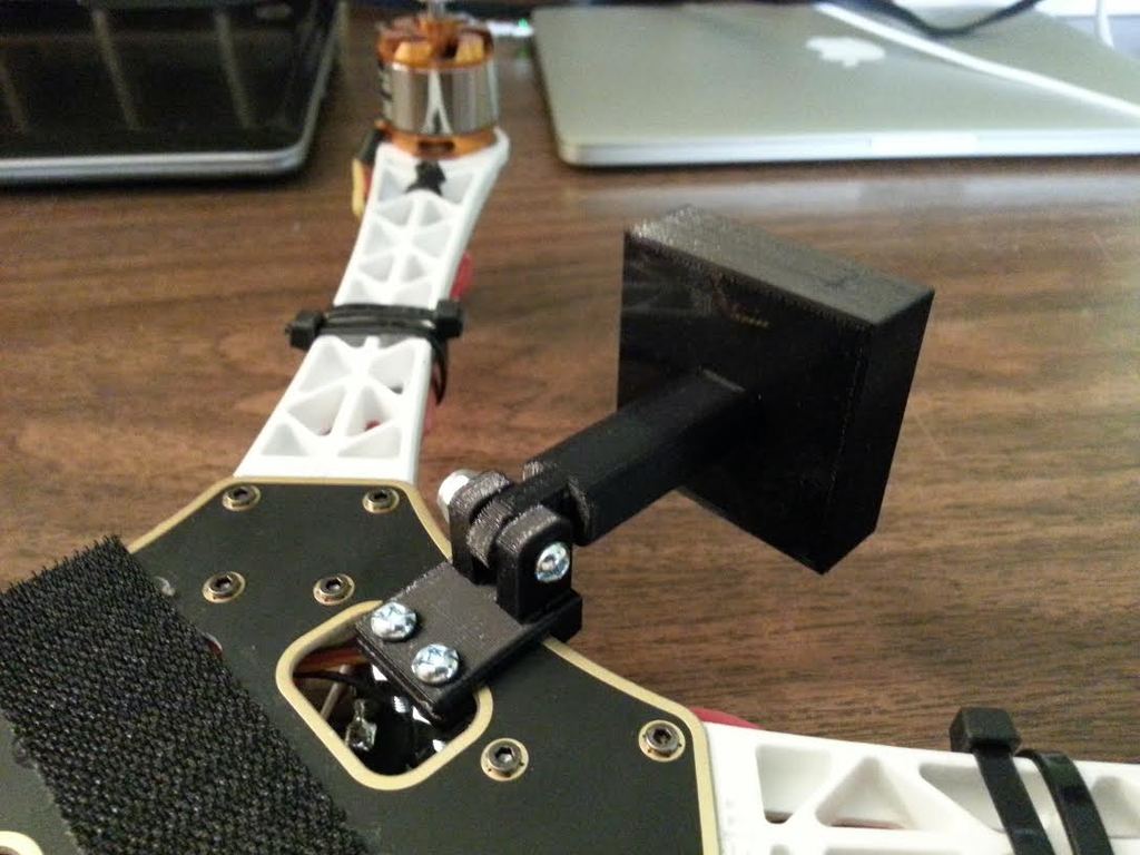 Free STL file PIXHAWK 3DR GPS GPS MAST F450・Design to download and 3D print・Cults