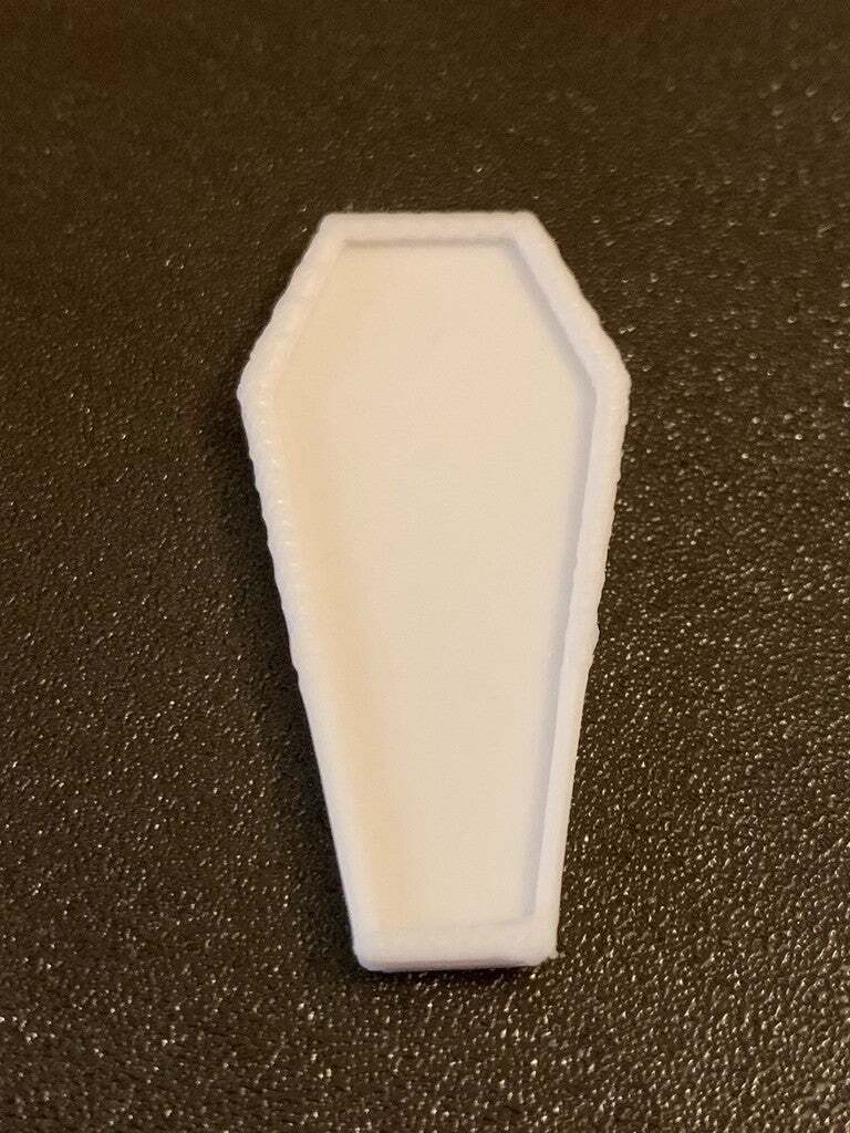 Free STL file Simple Mini D&D Coffin / Coffin with Cross・3D print model ...