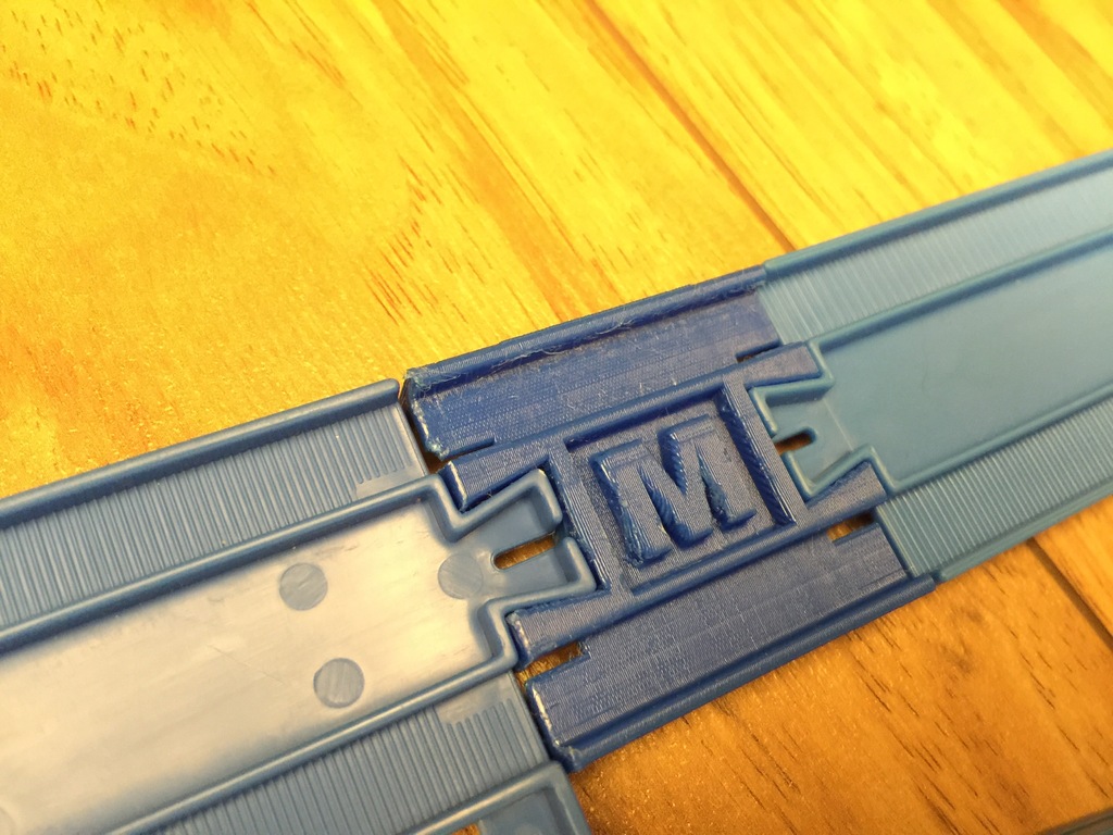 Free 3D file TOMY Trains track notch connector・Template to download and ...