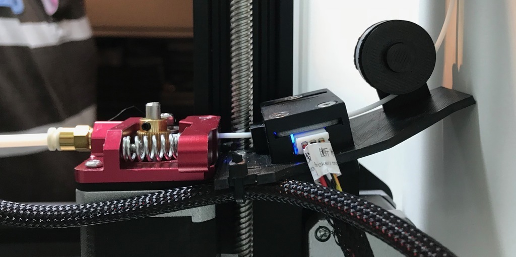 Free 3D file CR10s Filament-Guide-System with detector 🧞‍♂️・3D printing ...