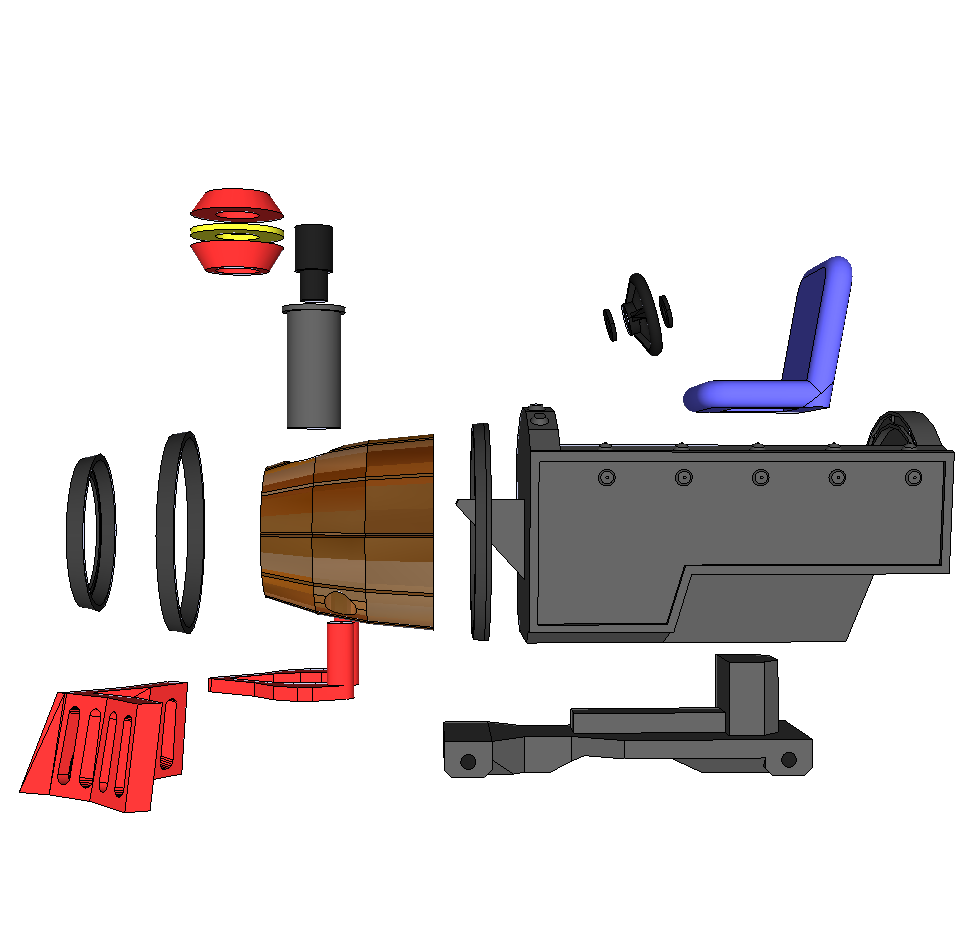 Free 3D file The barrel train (mario kart)・3D print design to download ...