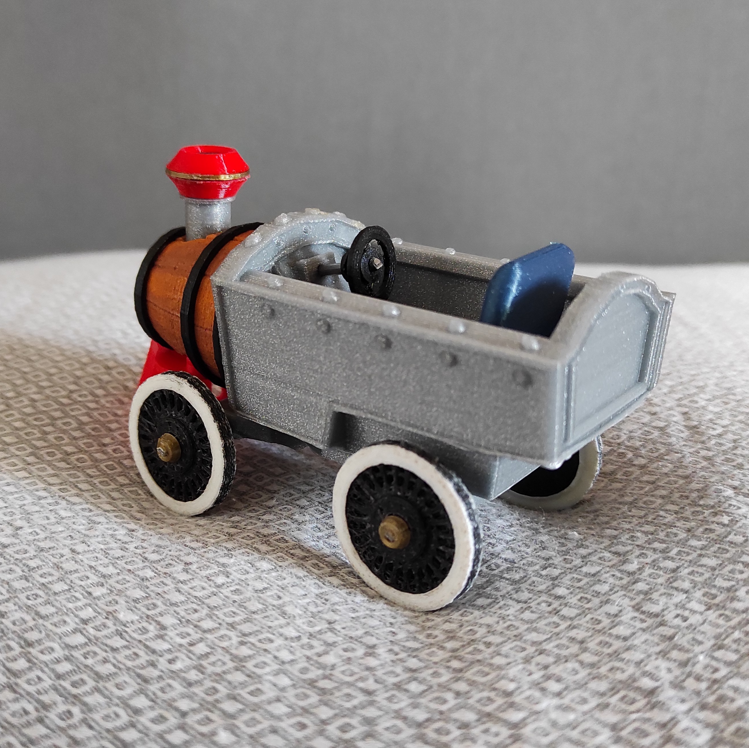 Fichier 3D gratuit Le train tonneau (mario kart) 🚆・Modèle pour ...