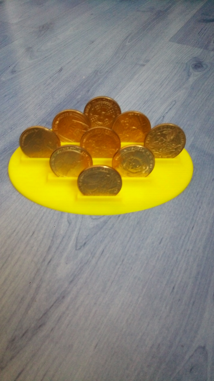 Free STL file Coin display unit・3D printer model to download・Cults