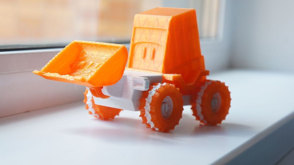 Free STL file Max the excavator tractor mod・3D printer model to ...