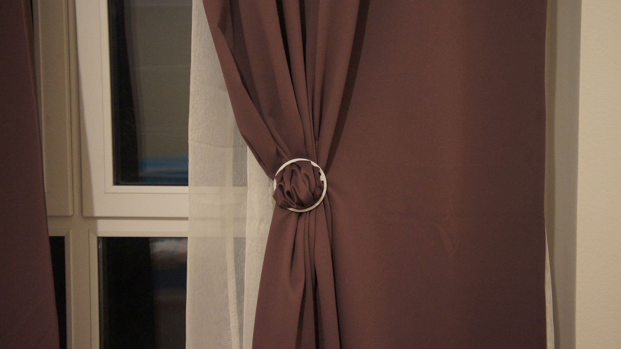 Free STL file Basic one piece curtain tieback 🏠・3D printer model to ...