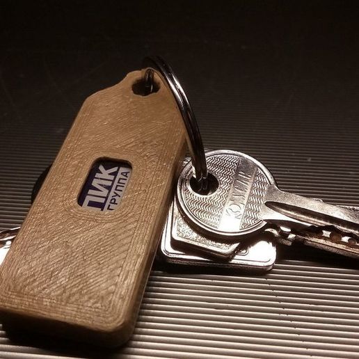 Download free STL file AirTag RFID-tga keychain casing • 3D printer ...