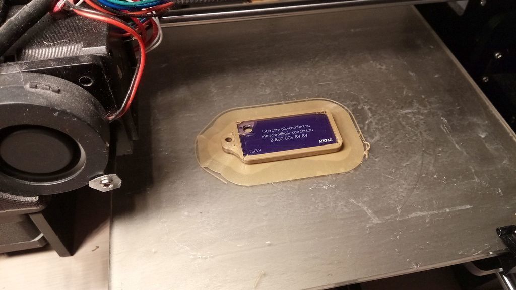 Free STL file AirTag RFID-tga keychain casing・3D printer model to ...