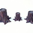 Download free STL file Wood Stump • 3D printable object ・ Cults