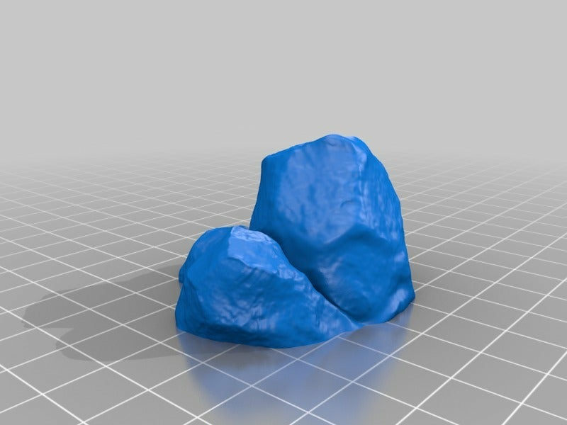 Free STL file Cluster of Rocks 🪨・3D printing idea to download・Cults