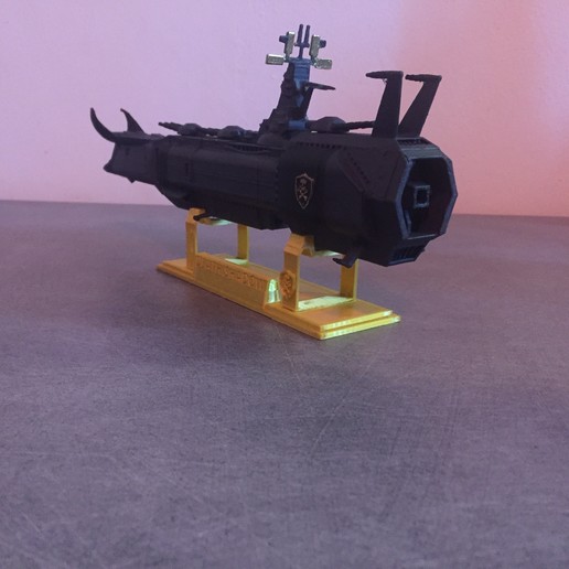 Download 3D printing files Captain Harlock Albator battleships death ...