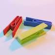 Download free 3D printer designs Springless clothespin ・ Cults