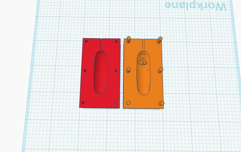 Free STL file Pickle Rick Resin Mold 🎨・3D printing design to download・Cults