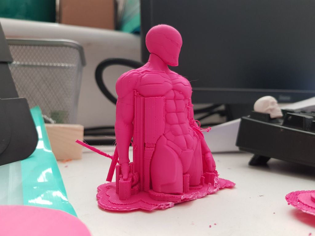Archivo 3D gratis Stand de Zorro Gris Ninja con la mano cortada de ...