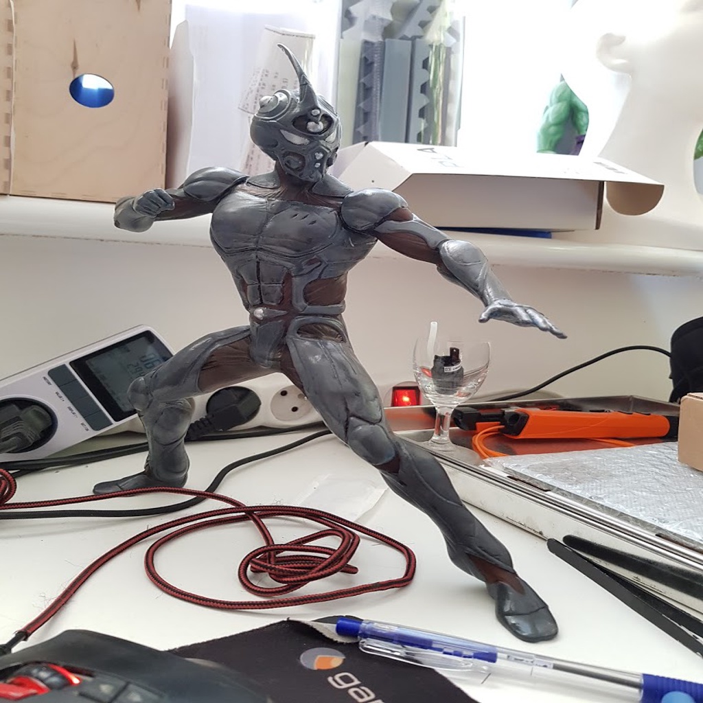 Free 3D file Guyver by D3v1lman COMBAT STANCE 🎬・3D printer model to ...