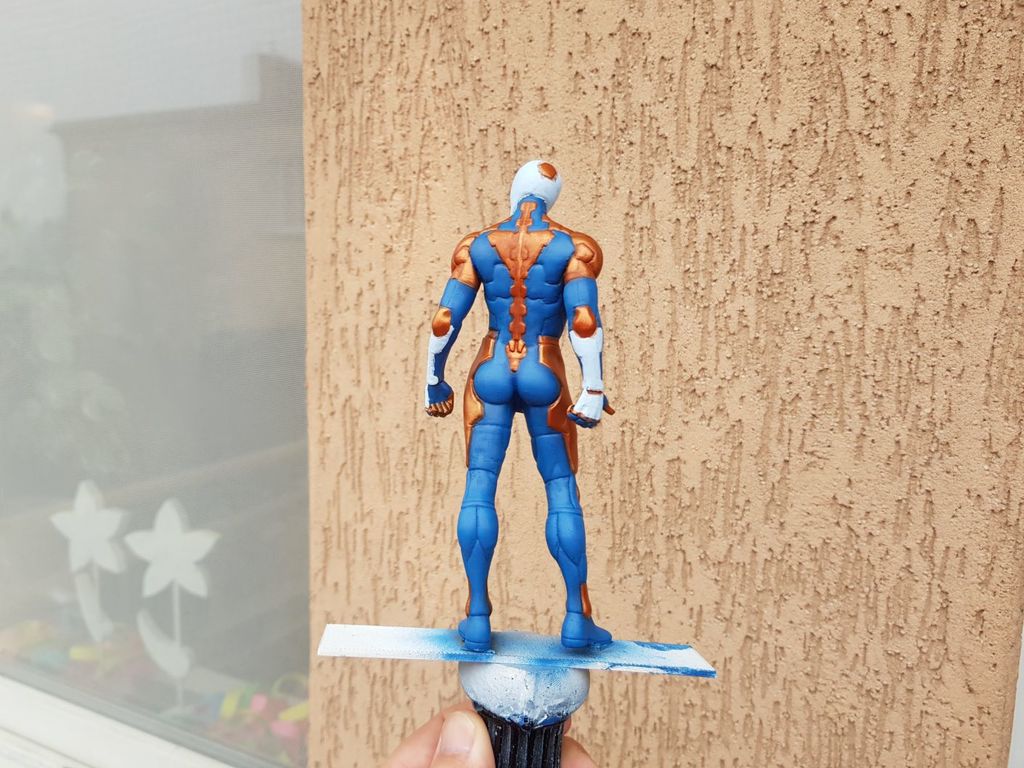Archivo 3D gratis Stand de Zorro Gris Ninja con la mano cortada de ...