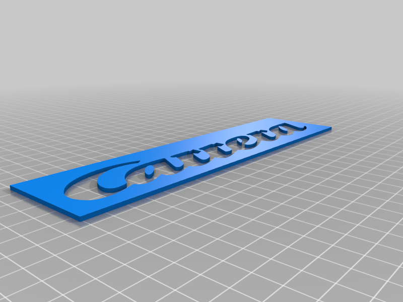 Free 3D file Illuminated CARRERA logo for Slot-track 🚗・3D print model ...