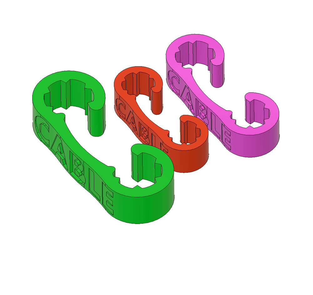 Free STL file Clip cable Storage・3D printing template to download・Cults