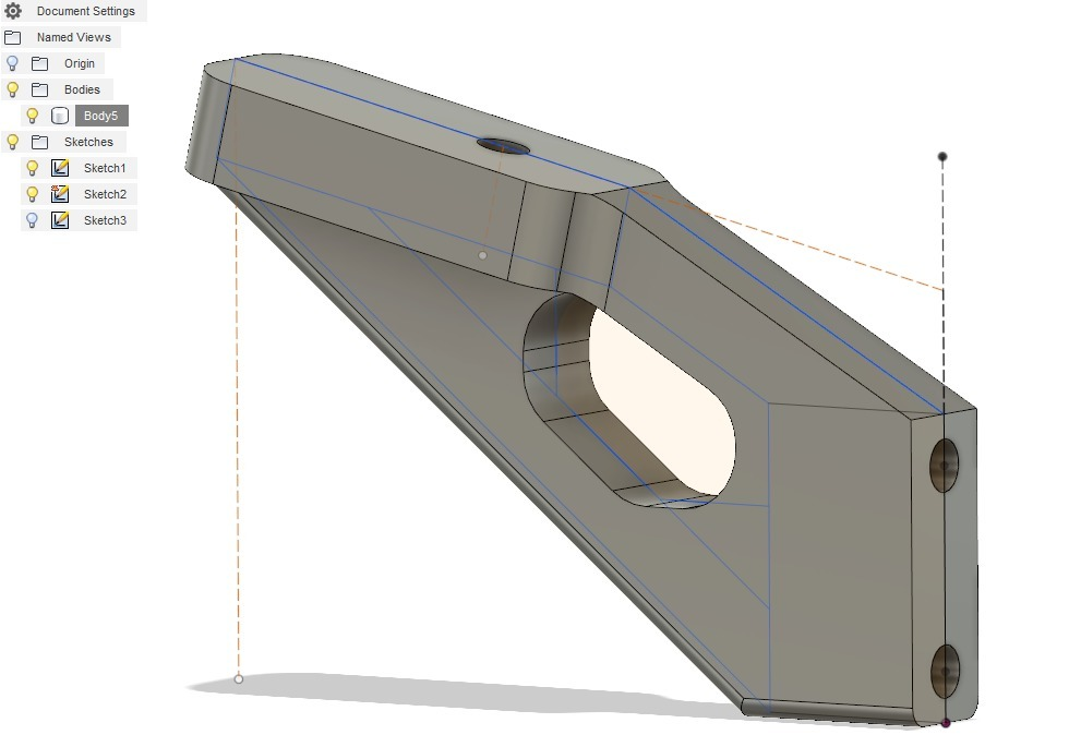 Free 3D file Xray rear wing-post Xb4 XB2 XT4 🩻・3D printer design to ...