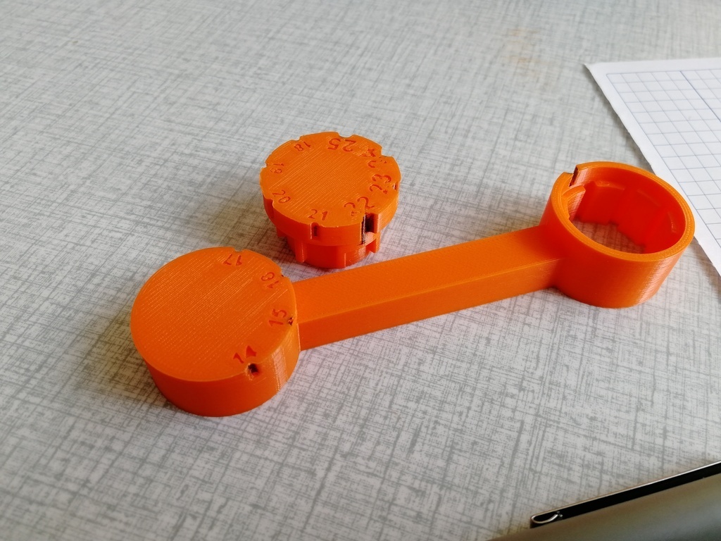 Free 3D file Adjustable offroad Ride Height Gauge・Template to download ...