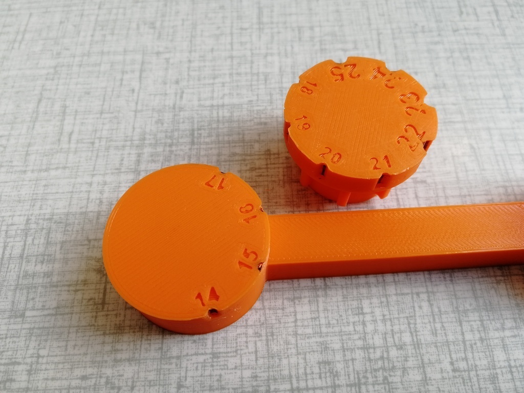 Free 3D file Adjustable offroad Ride Height Gauge・Template to download ...