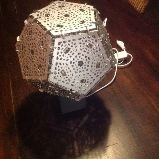 Download free STL file Shadow Lamp - Table version • 3D printable model ...