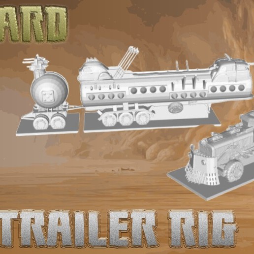 Download 3MF file Post Apocalyptic War Rig - Version 2 • Model to 3D ...