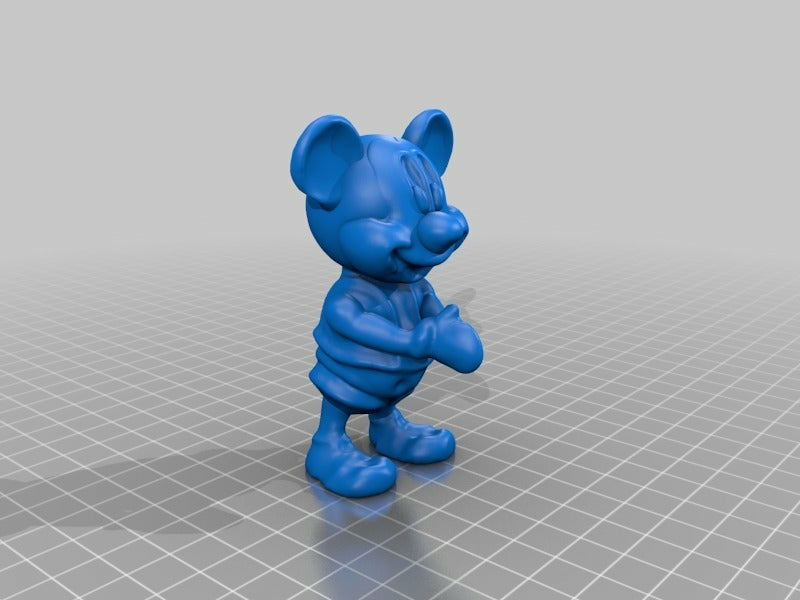 Free STL file Mickey Mouse・3D printer model to download・Cults