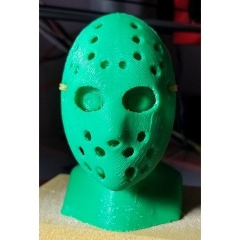 Download free STL file Jason 13th - Head and Mask • 3D print design ・ Cults