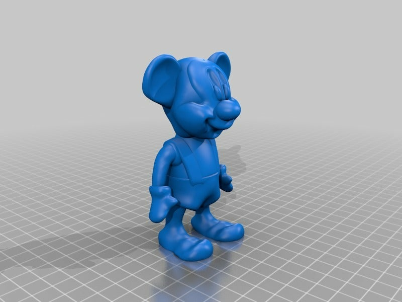 Free STL file Mickey Mouse・3D printer model to download・Cults