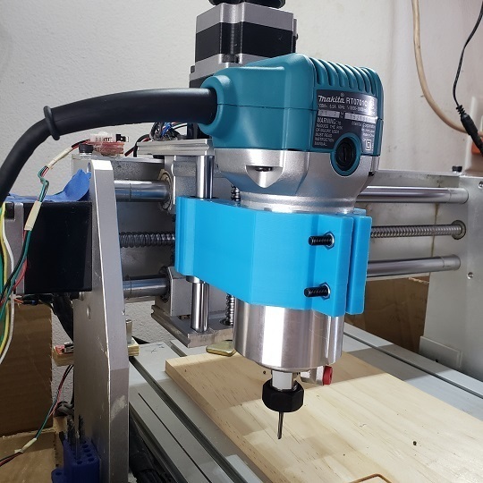 Free STL file CNC3040 - Spindle-2-Router Mount・3D printer model to ...