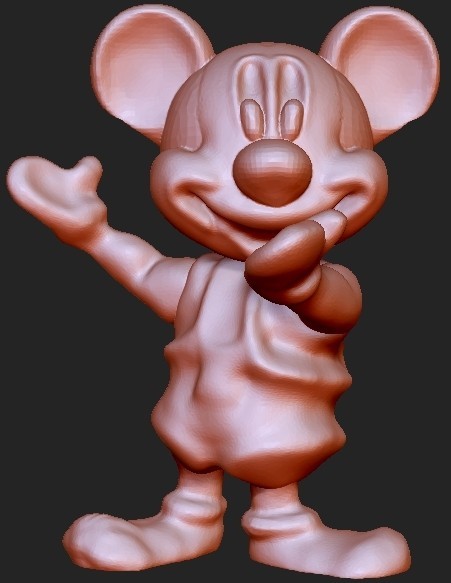 Free STL file Mickey Mouse - Challenging 🐁・3D printer design to ...
