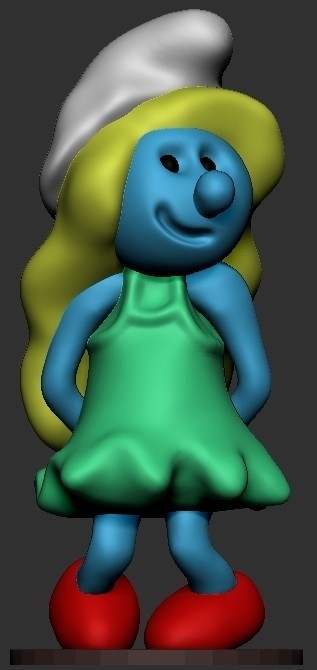 Free STL file Smurfs・3D print model to download・Cults