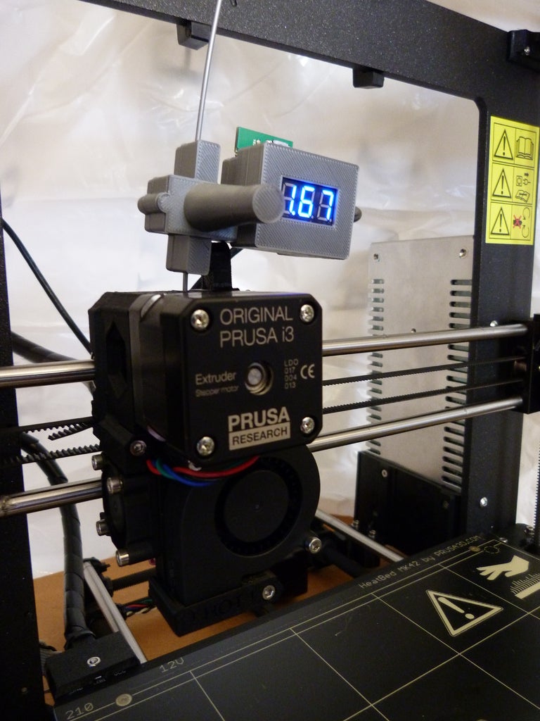Free STL file Display for Filament Width Sensor・3D printer model to download・Cults