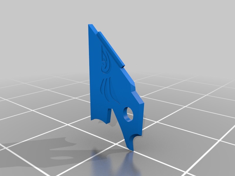 3D file Harbinger (Qrow's Weapon from RWBY) 🔫・3D print model to ...