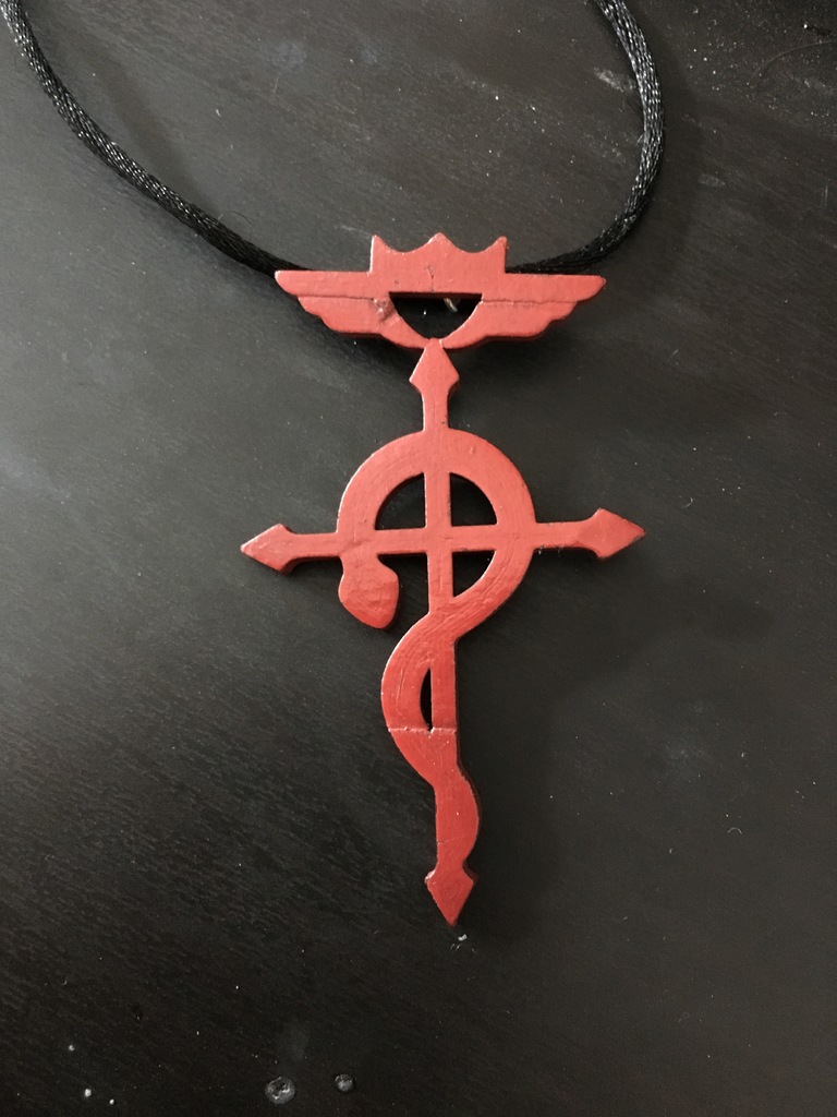 3D file Fullmetal Alchemist Flamel Charm・3D print design to download・Cults