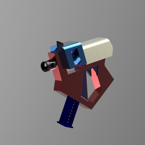 Download STL file Gun for a cosplay • 3D printer model ・ Cults