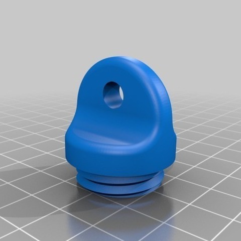 Download STL file keychain-container • 3D printing template ・ Cults