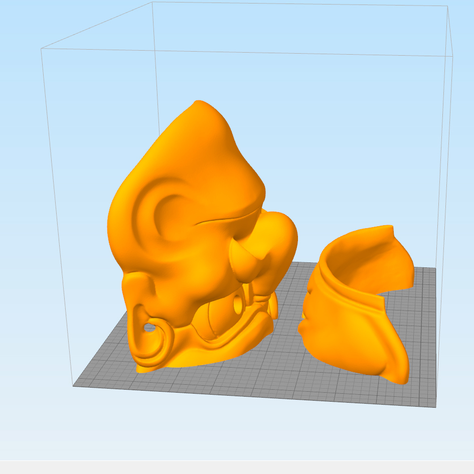 Archivo STL Obeshimi mask・Diseño de impresora 3D para descargar・Cults