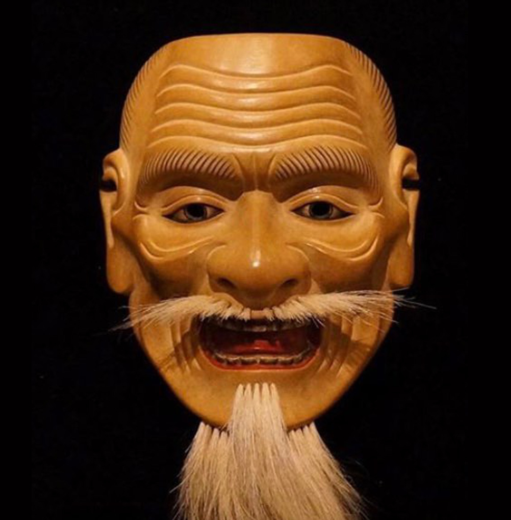 Download STL file Kojo Mask (Old Man) • 3D printing design ・ Cults