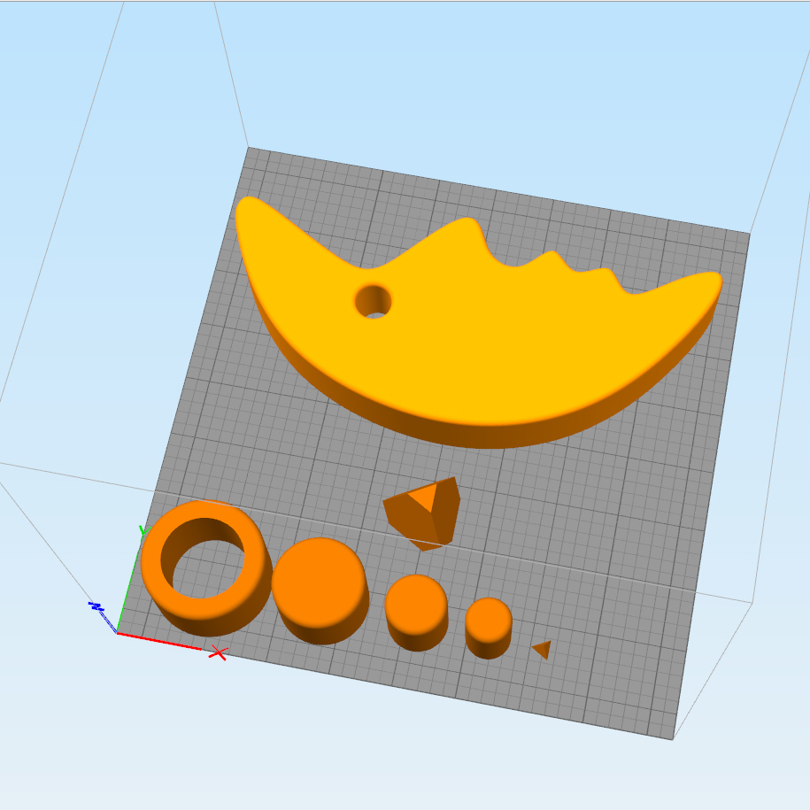 STL file balance board game・3D printing template to download・Cults