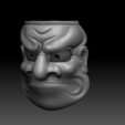 Download STL file Obeshimi mask • 3D printer object ・ Cults