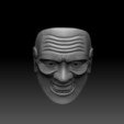 Download STL file Kojo Mask (Old Man) • 3D printing design ・ Cults